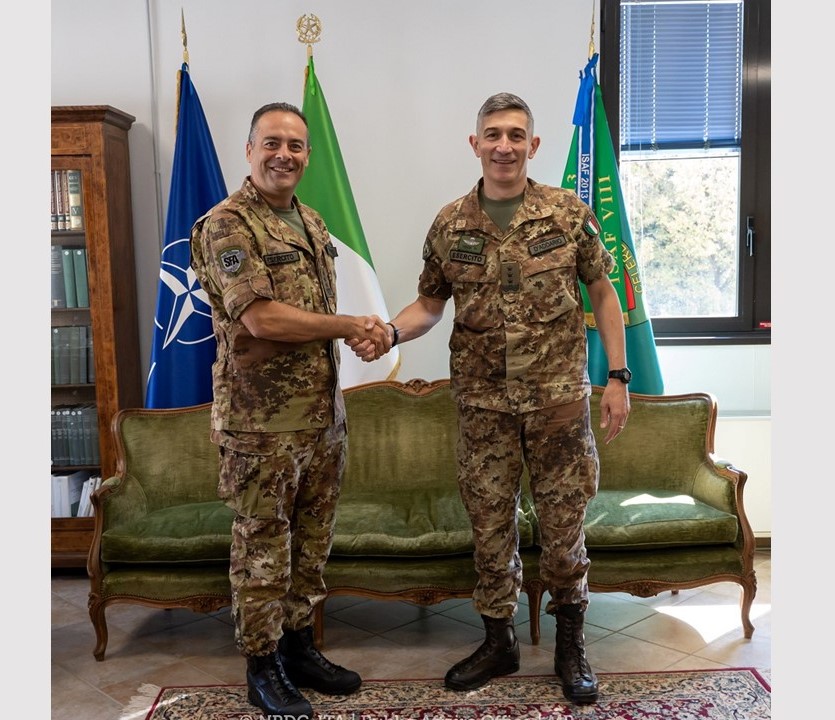 NATO SFA COE Director met the NRDC-ITA Commander - NATO SFA COE